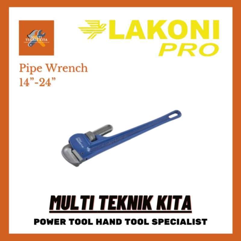 Promo Lakoni Pro Kunci Pipa Ledeng Heavy Duty 24 Pipe Wrench 24 Inch ...