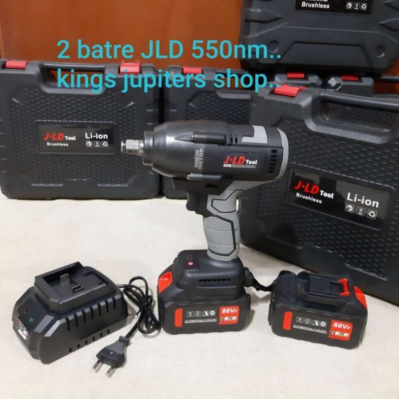 Promo BOR IMPACT WRENCH 48VOLT J.LD JLD CORDLESS BUKA BAUT HAMMER BUKA ...