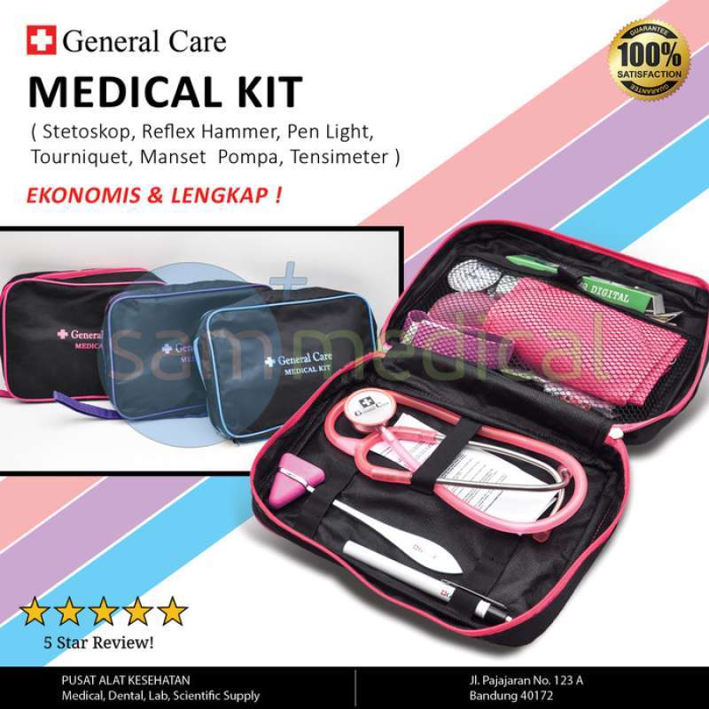 Jual Medical Kit Atau Perlengkapan Perawat General Care Varian Warna ...