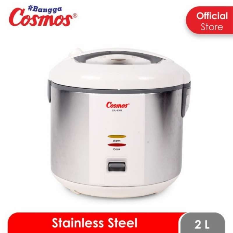 Jual COSMOS MAGIC COM 2 LITER CRJ 9303 PANCI STAINLESS SILVER PUTIH ORI ...