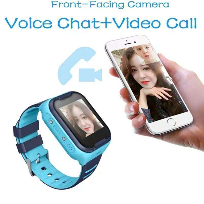 Jual Jam Tangan Pintar Smartwatch Anak Pink Bisa Video Call Wifi ...
