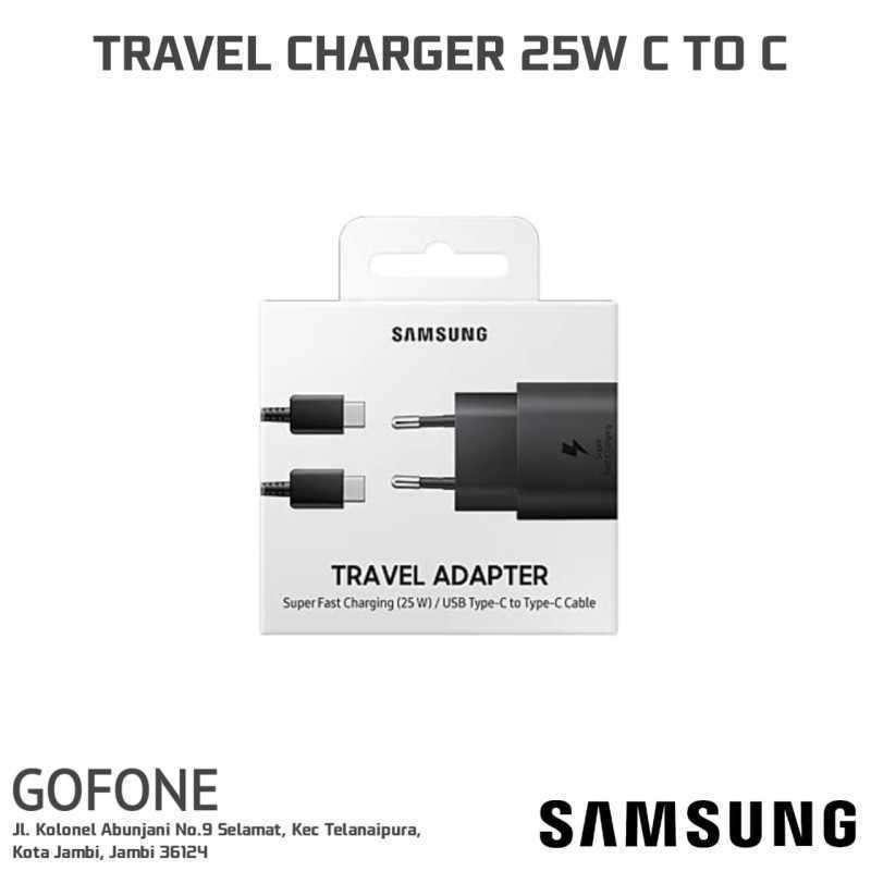 Jual TRAVEL ADAPTOR SAMSUNG 25W TYPE C TO TYPE C di Seller barubuka ...