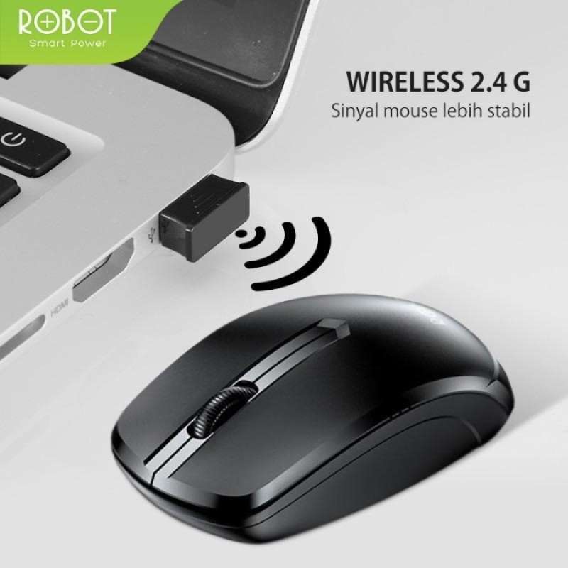 Promo Mouse Robot M200 Wireless Diskon 31% di Seller Meena Store ...