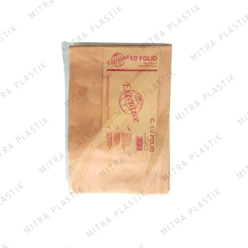 Jual Amplop Coklat C 1/2 Folio Isi 100 Pcs / Amplop Kwarto Kuarto ...