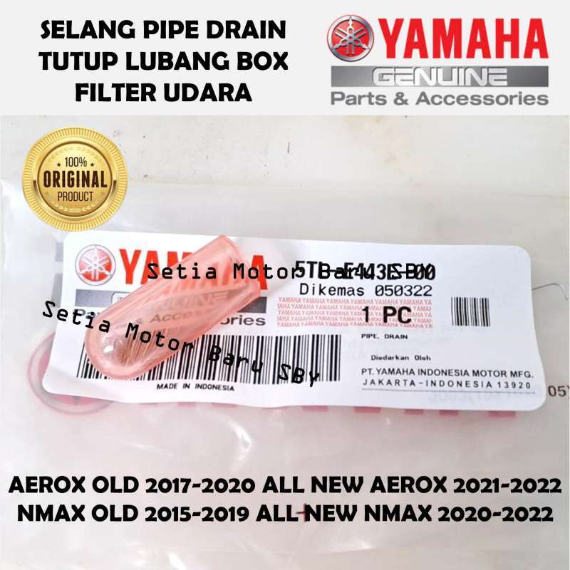 Promo Selang Pipe Drain Tutup Lubang Box Filter Udara All New Nmax N ...