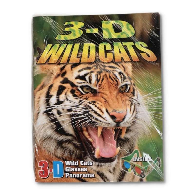 Jual Buku Belajar dan Aktivitas Anak - 3D Pan: Wild Cats di Seller ...