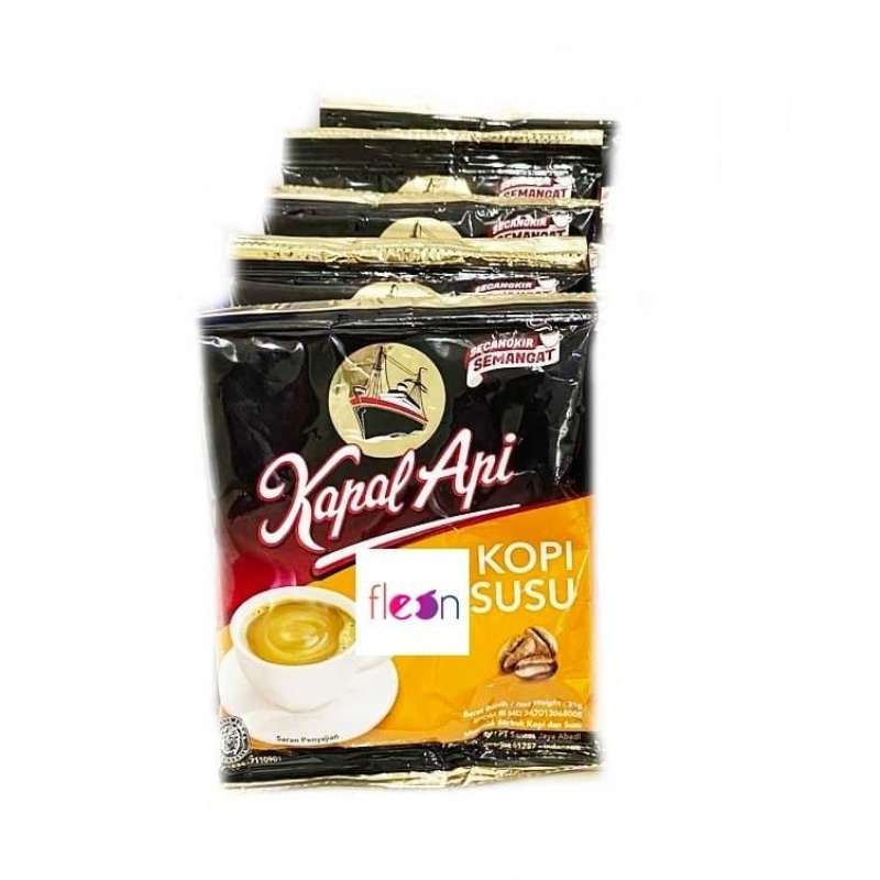 Jual Kapal Api Kopi Susu (isi 10 sachet) di Seller Fleon Shop - Babakan ...