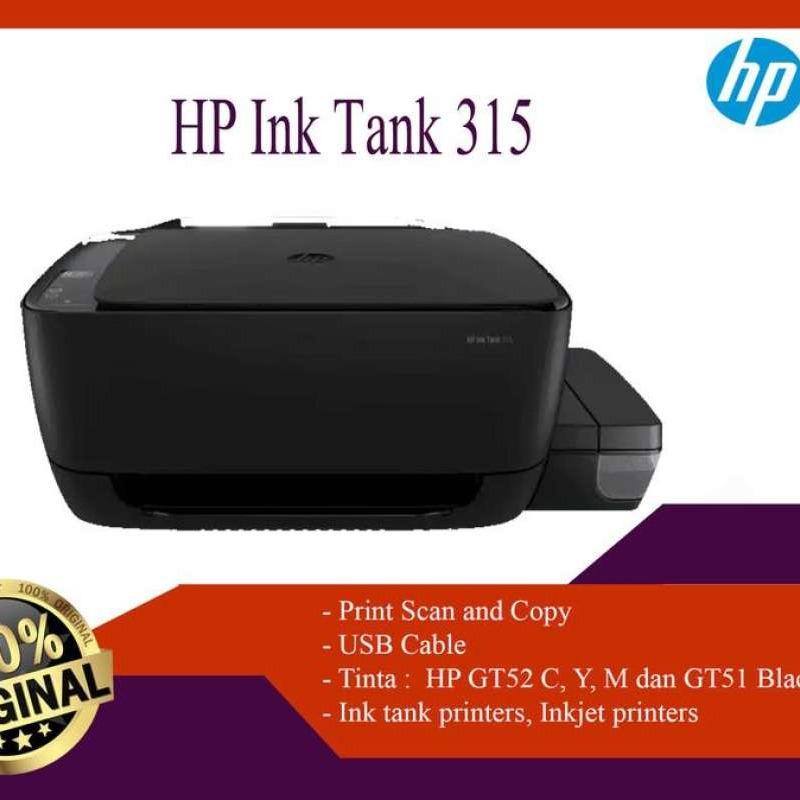 Jual Printer HP ink tank 315 AIO Printer Original di Seller BOT ...