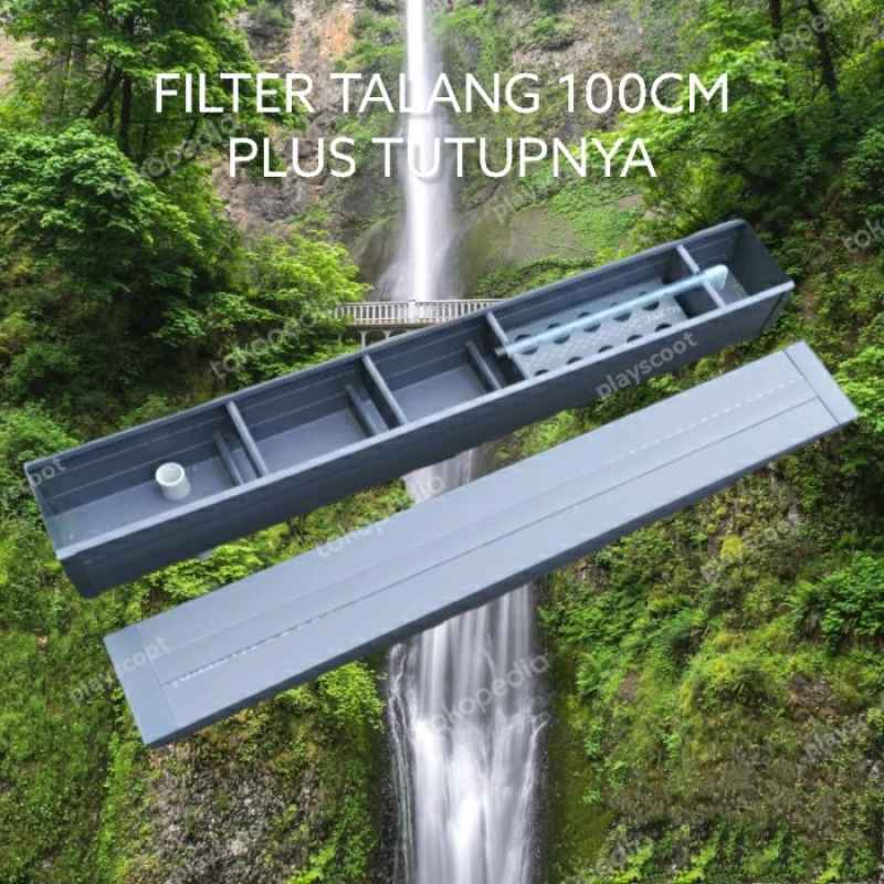 Promo Free Ongkir Filter Talang 100Cm + Tutup Black Series Diskon 26% ...