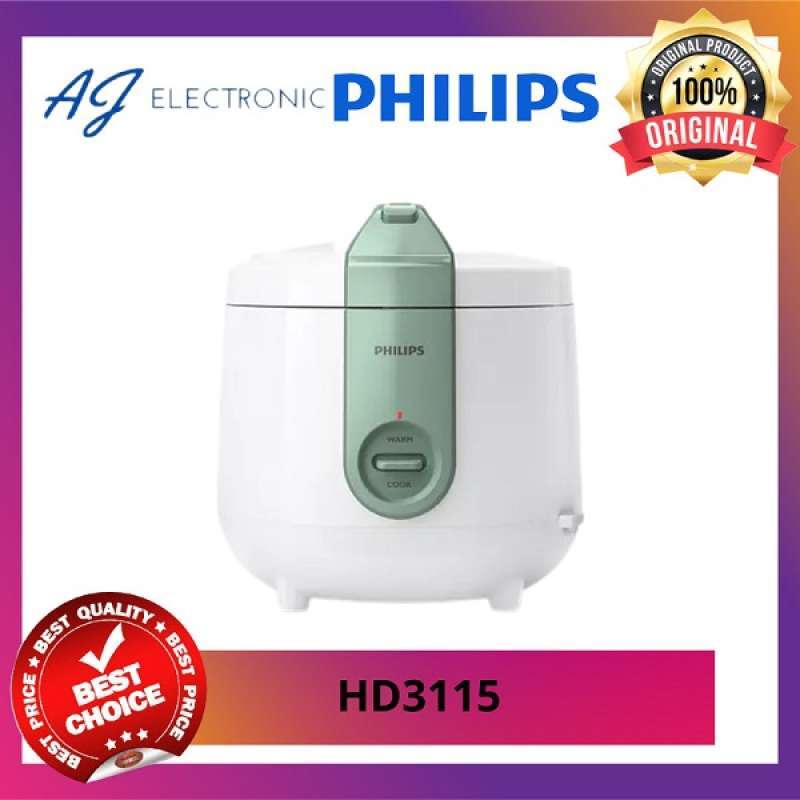 Jual Rice Cooker Philips Hd-3115 / Hd3115 , Penanak Nasi 1.8l Di Seller ...