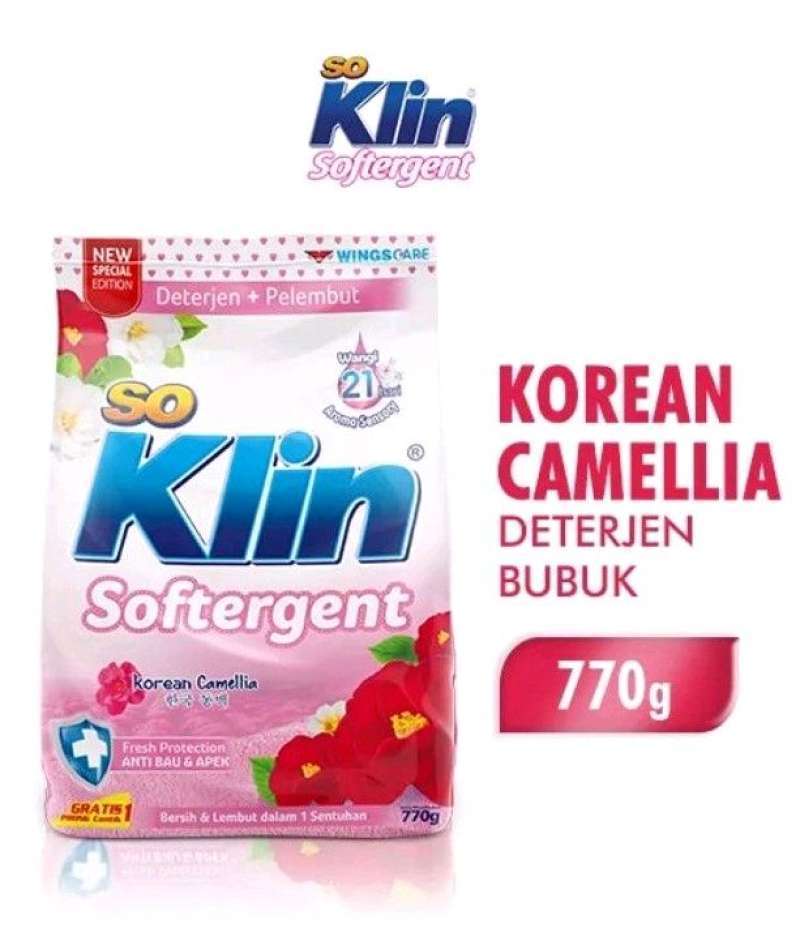 Jual So Klin Softergent Korean Camellia [770g] di Seller Bunda pipin mart - Kebon Jeruk, Kota ...