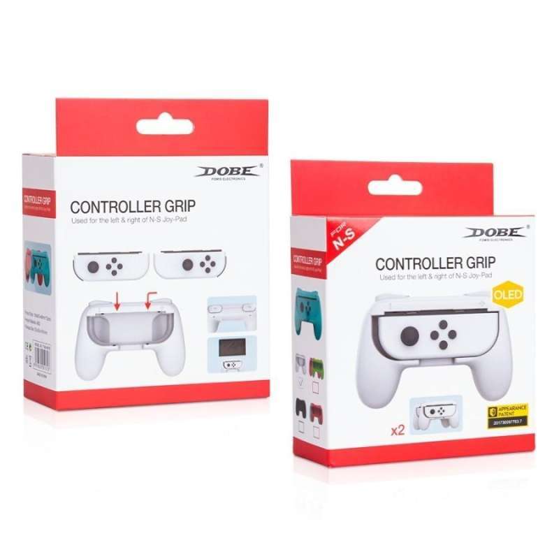 Jual DOBE Nintendo Switch OLED Controller Grip / Grip Joy Con TNS-851B ...