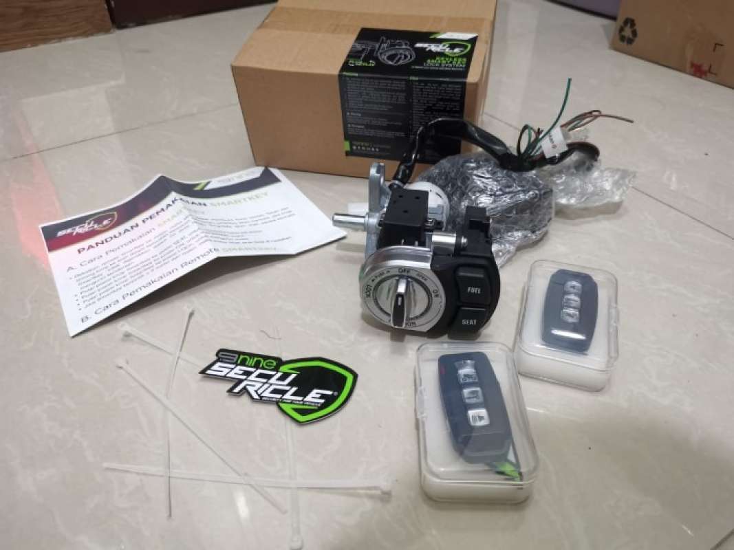 Jual Keyless Remote Smartkey 9nine Luminos Yamaha Aerox 155 Pnp Di ...