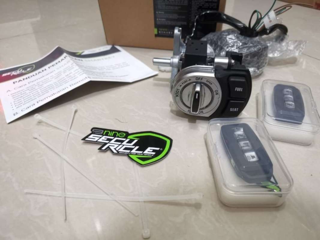 Jual Keyless Remote Smartkey 9nine Luminos Yamaha Aerox 155 Pnp Di ...