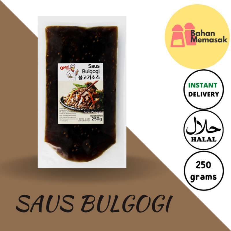 Promo Saus Bulgogi Korea/ Bulgogi Sauce Halal 250 Gr Diskon 3% Di ...