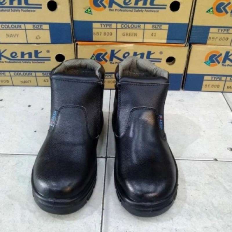 Jual Sepatu Safety Kent Celebes Zip-up Boot With Padded Collar Di ...