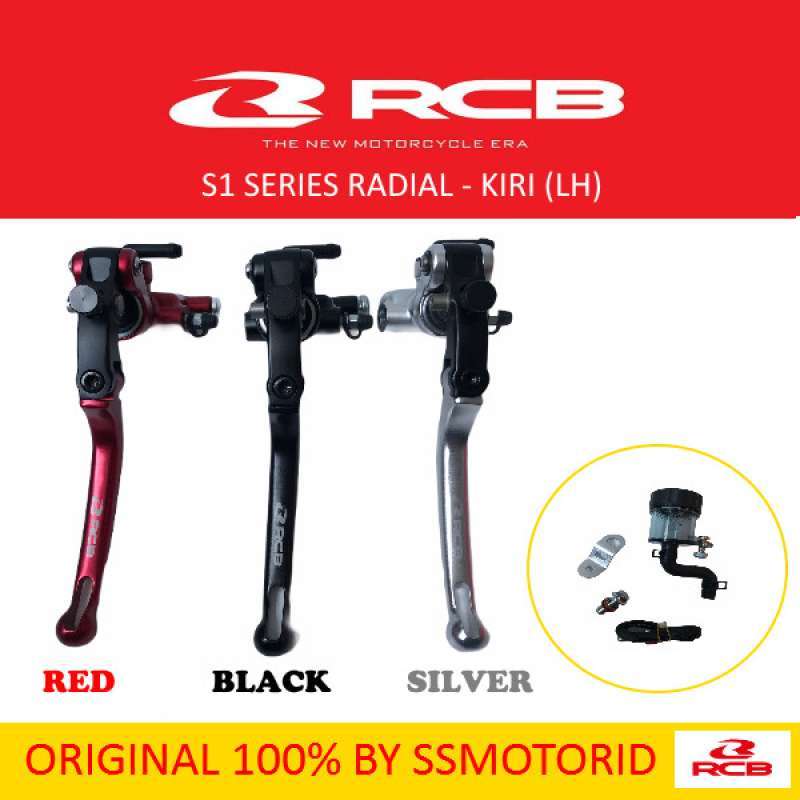 Jual Master Rem Handle Kiri RCB S1 Radial 14mm Nmax PCX New Disc Racing ...