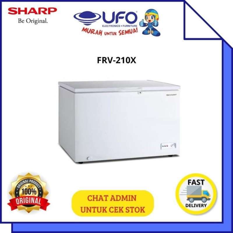 Jual SHARP FRV210X CHEST FREEZER 190L di Seller UFO ELEKTRONIKA JOGJA Official Store - JL ...