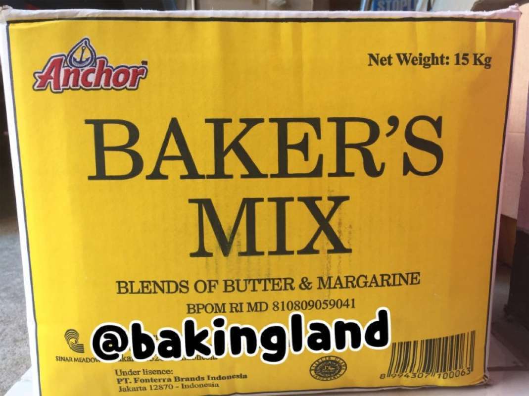 Promo Bakers Mix Butter Blend Margarine 500Gr di Seller Honey Living ...