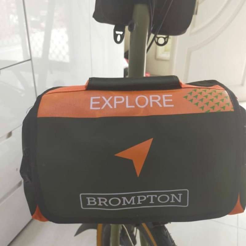 Jual Tas Brompton Front Bag Explorer Fnhon Dahon Trifold Di Seller Jaya ...