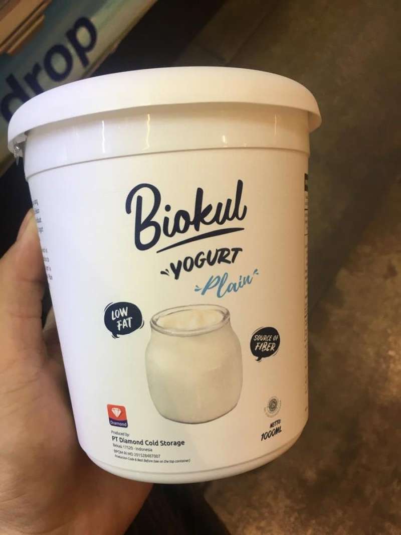Jual Yogurt Biokul Plain 1000ml Di Seller Happy Fruit Jakarta - Meruya ...