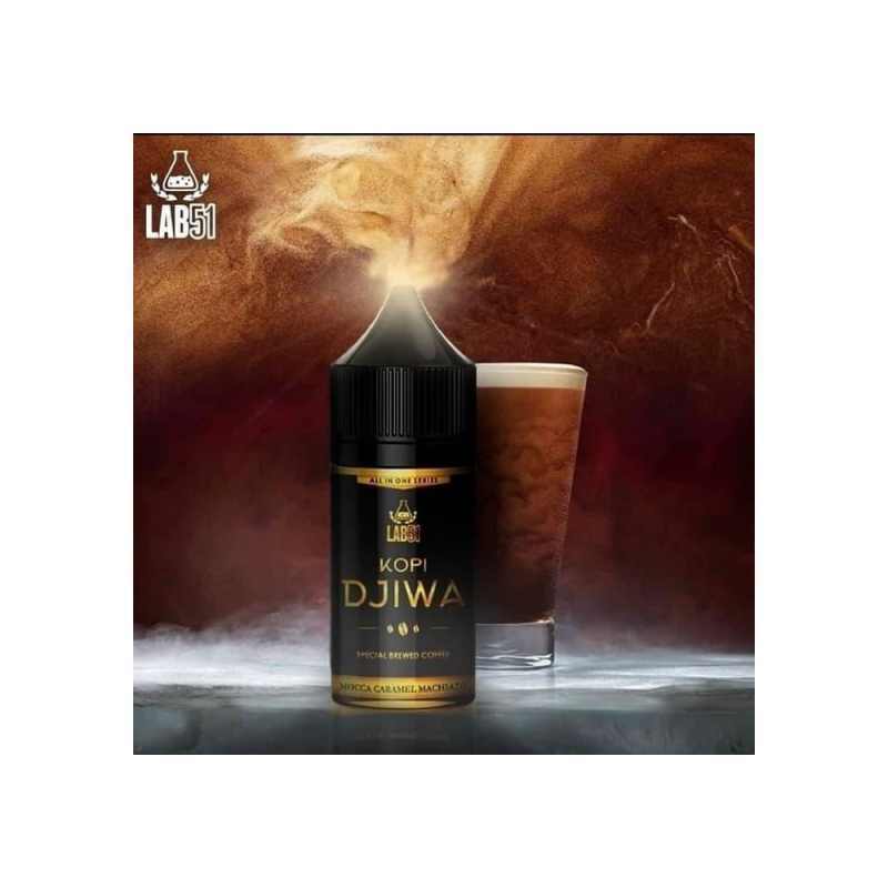 Jual Liquid Salt Nic Kopi Djiwa Coffee Mocca Caramel By Lab 51 Aio 30ml ...