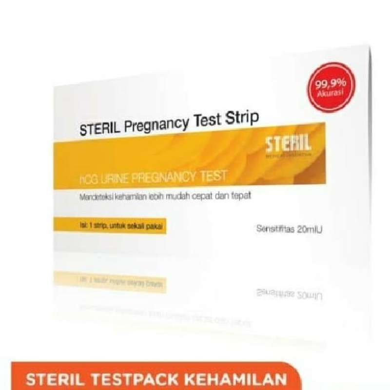 Test Pack Steril 1 Box Lengkap Harga Terbaru Mei 2024 | Blibli