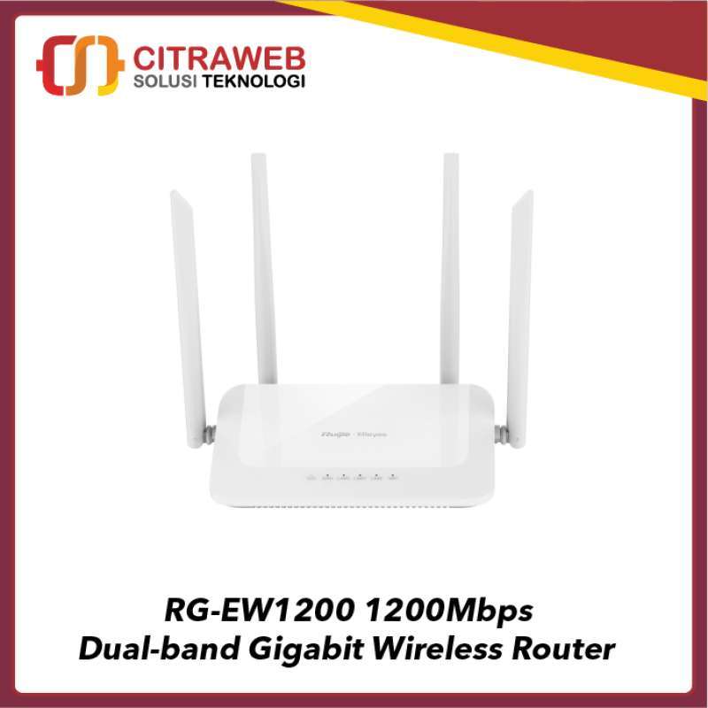 Jual RUIJIE REYEE RG-EW1200 1200M Dual-band Wireless Router di Seller ...