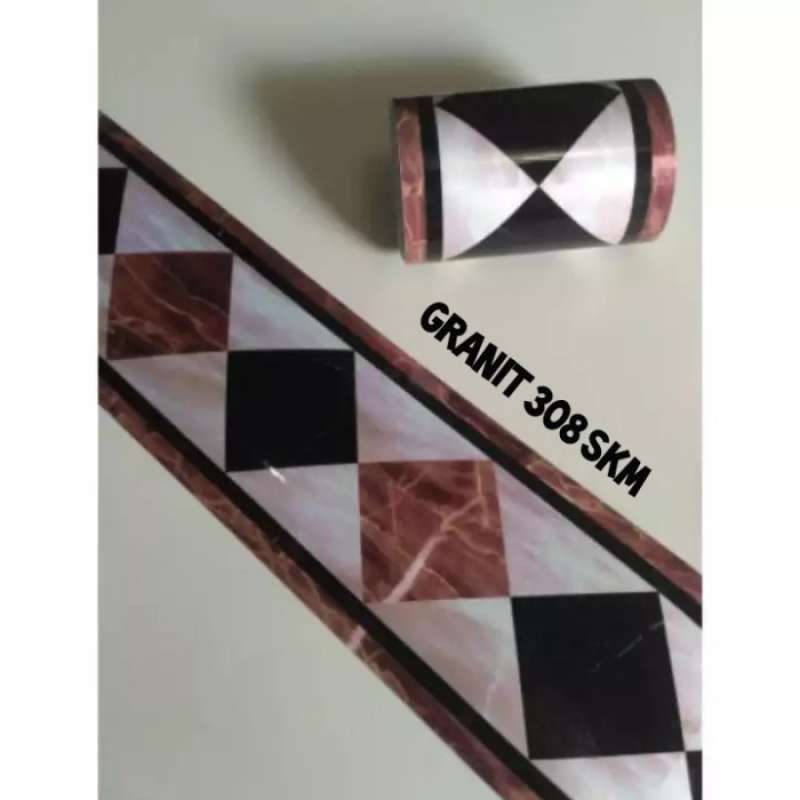 Promo WALLPAPER WALL LIS BORDER STIKER STICKER DINDING LANTAI GRANIT MARMER - 403 10m Diskon 5% ...