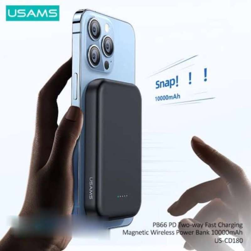 Jual Magsafe Powerbank Usams Spesifikasi Original, Murah & Diskon Harga Februari 2024 | Blibli