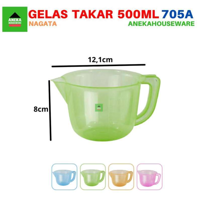 Jual Gelas Takaran Ukur 500ml 705A Nagata di Seller Anekahouseware ...