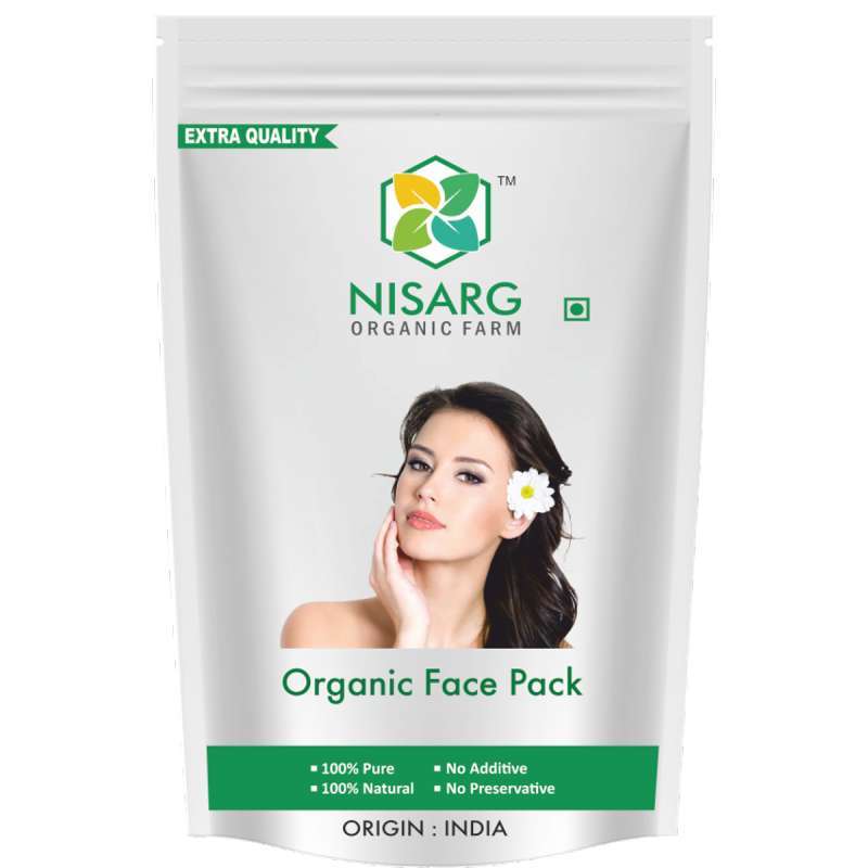 Jual Organic Face Pack, for All Types Of Skin, Pimples Acne, Blackheads ...