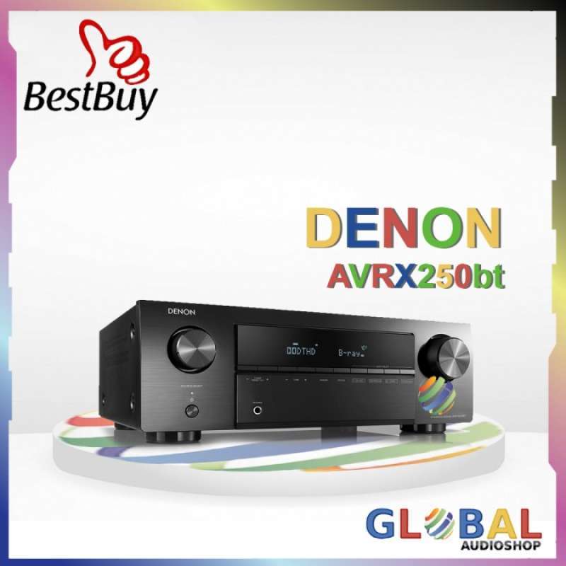 Jual Denon AVR X250BT AV Receiver 5.1 Ch AVR X250 BT Bluetooth AVRX 250 ...