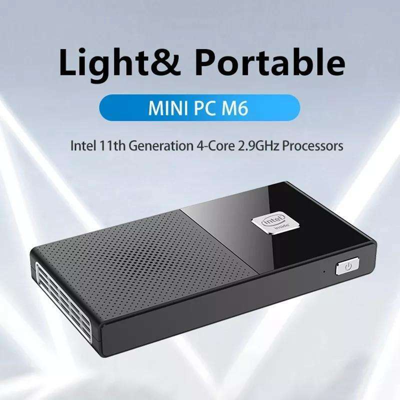 Jual Mini Pc M6 8 128gb Ssd Intel Jasperlake N5105 Hdmi 4k Windows 11 Pro Di Seller