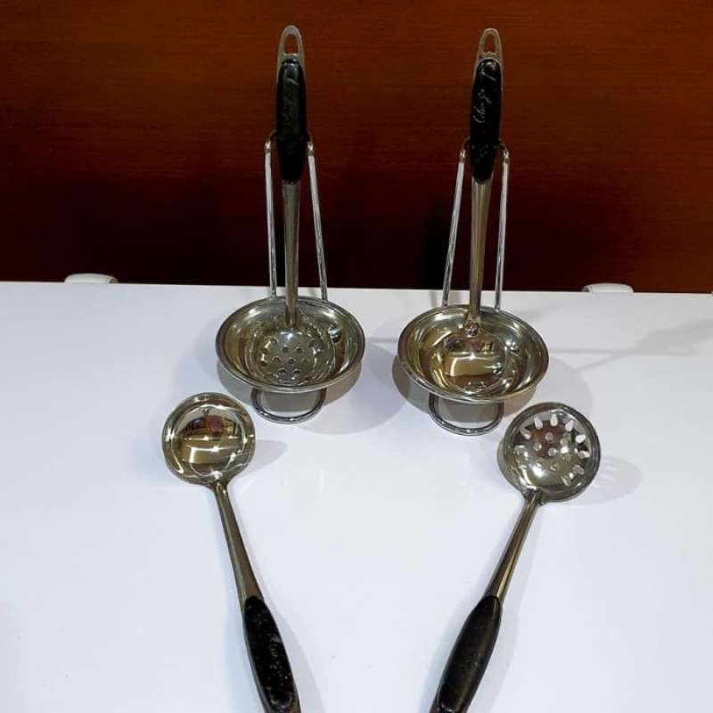 Jual 1 Set Sendok Sup Shabu Shabu Berbahan Stainless Di Seller Higifi ...