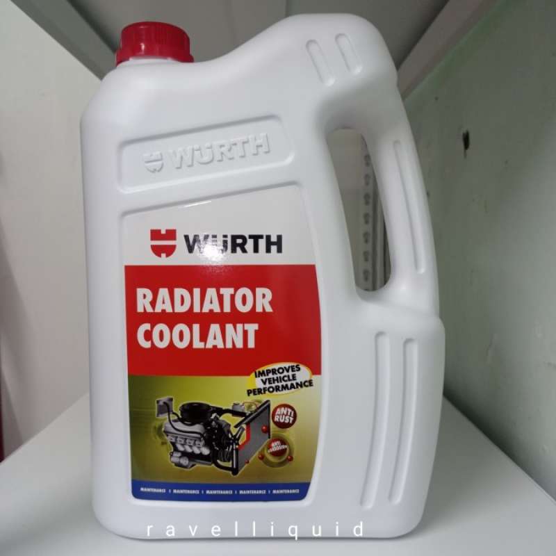 Jual Wurth Radiator Coolant 5 Liter Red - Pendingin Radiator ...