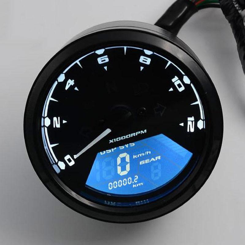 Jual Speedometer Bulat Digital Motor for Kawasaki W175 di Seller Cipta ...