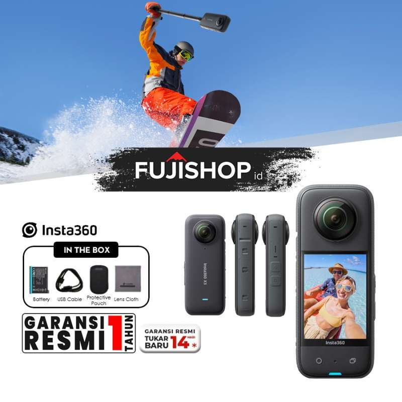 Promo Insta360 One X3 Action Camera Garansi Resmi Diskon 19% Di Seller ...