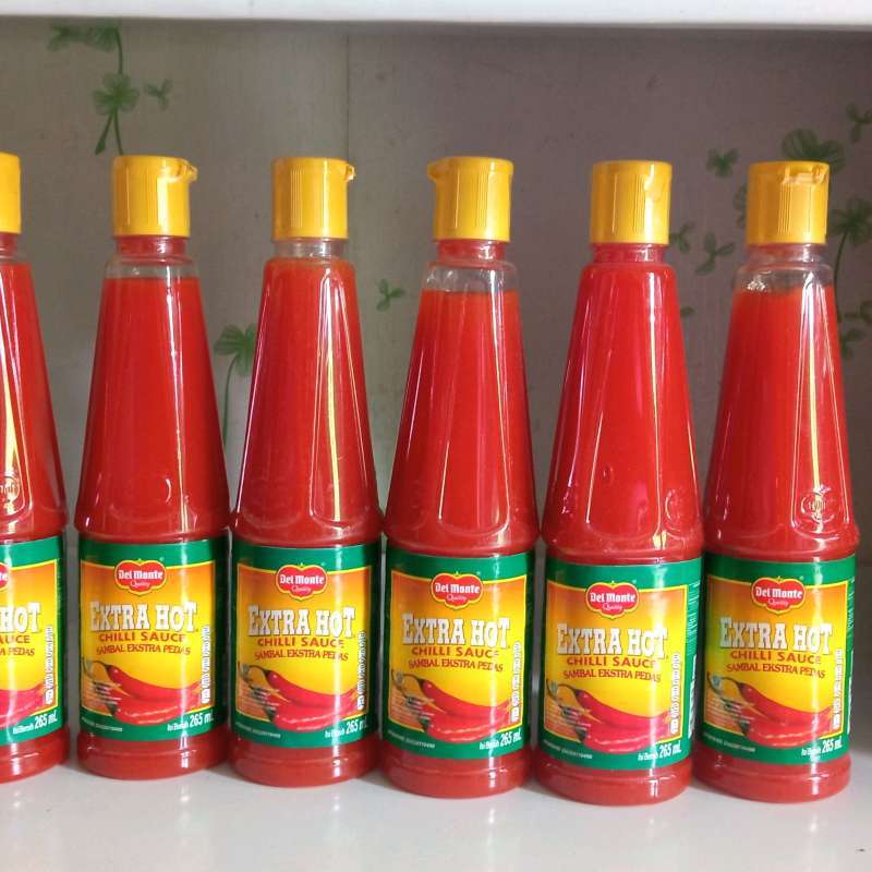 Jual Del Monte Extra Hot Chili Sauce [265 mL] di Seller MaiuRu ...