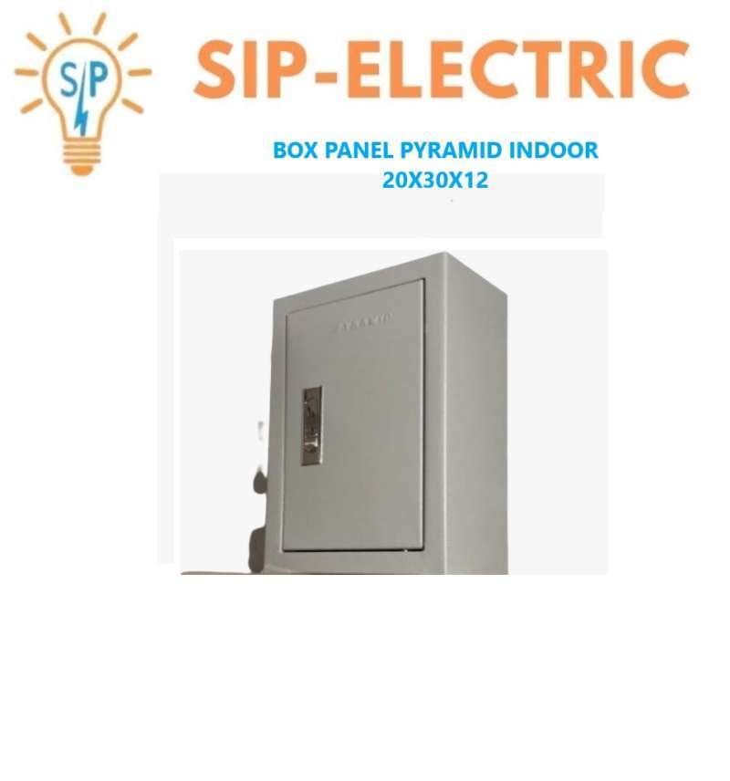 Jual BOX PANEL LISTRIK PYRAMID 20X30X12 CM INDOOR POWDER COATING ...