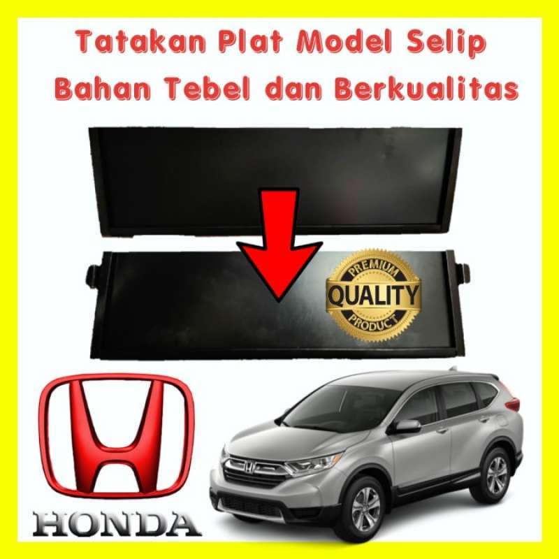 Jual Tatakan Plat Nomor Mobil Model Pejabat Selip Tebal For All New Crv ...