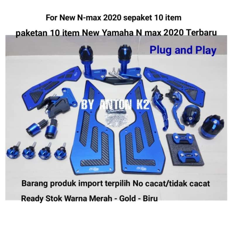 Jual Aksesoris Variasi Motor Yamaha N Max New 2020/nmax Baru 2020 Paket ...