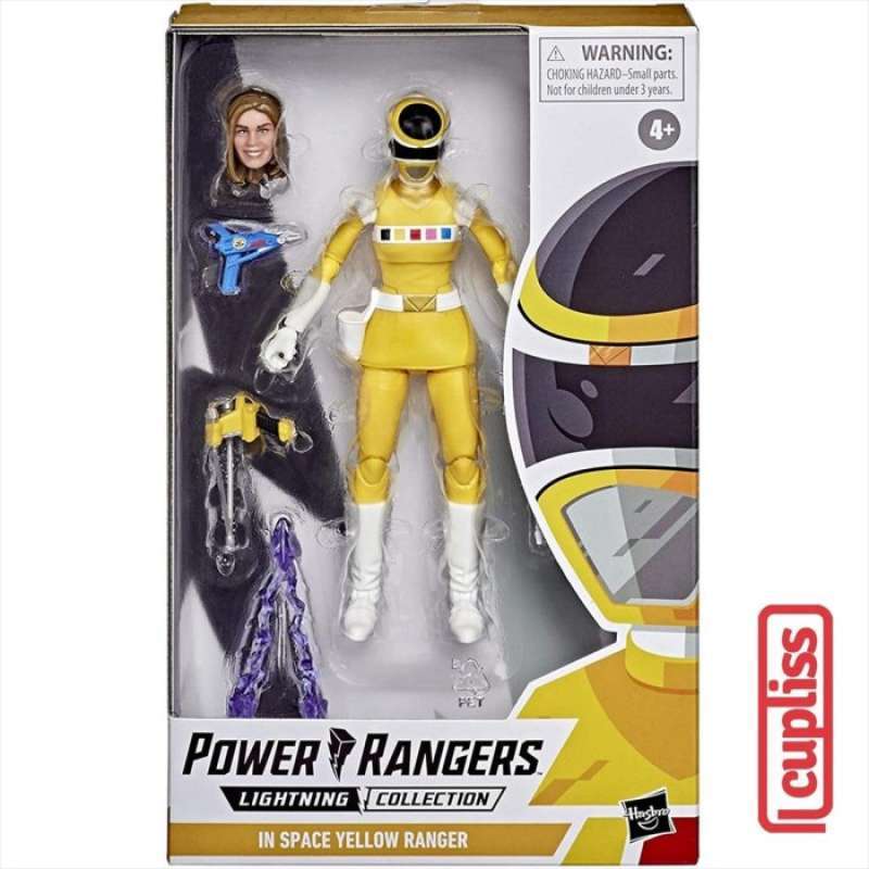 Promo Hasbro Power Rangers E8663 In Space Yellow Ranger Ashley ...