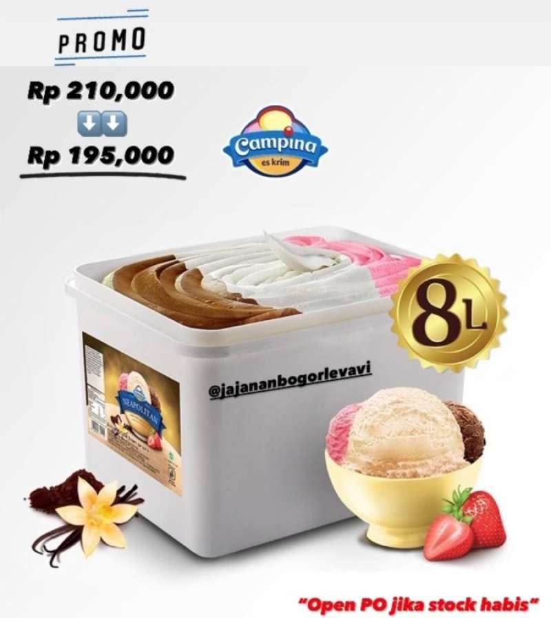 Promo ES KRIM CAMPINA 8LITER di Seller IndahShop02 - Kota Jakarta Barat ...