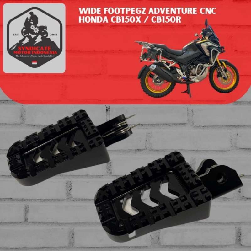 Jual footstep besar CNC aluminium Honda CB150X / CB150R trail ...