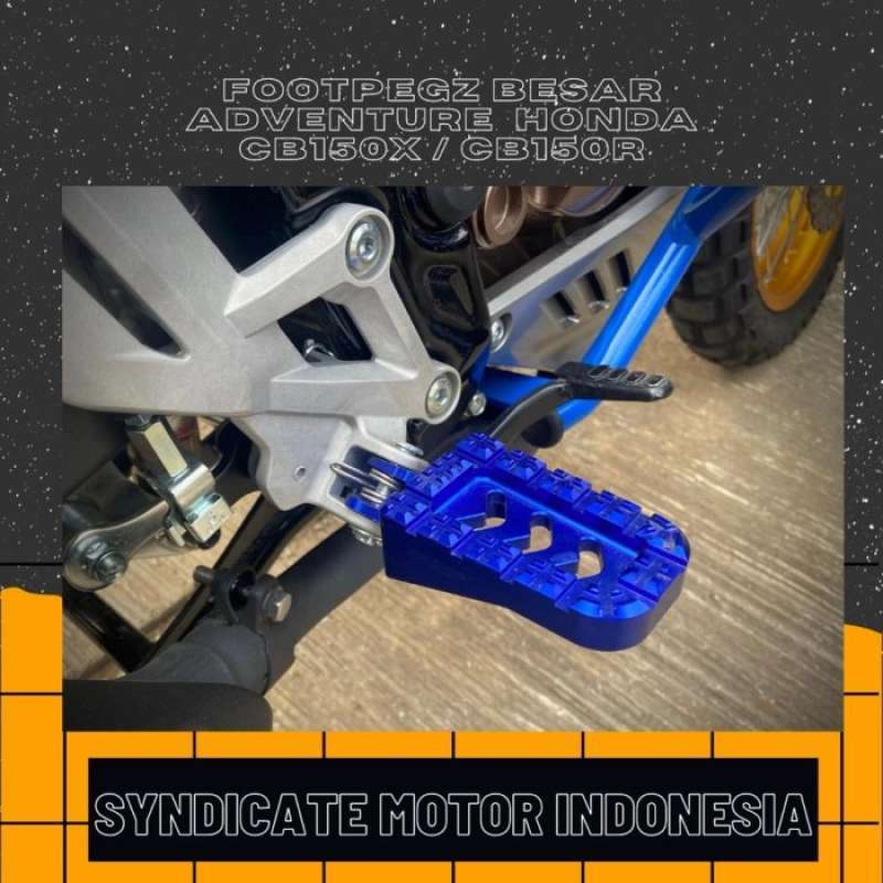 Jual footstep besar CNC aluminium Honda CB150X / CB150R trail ...