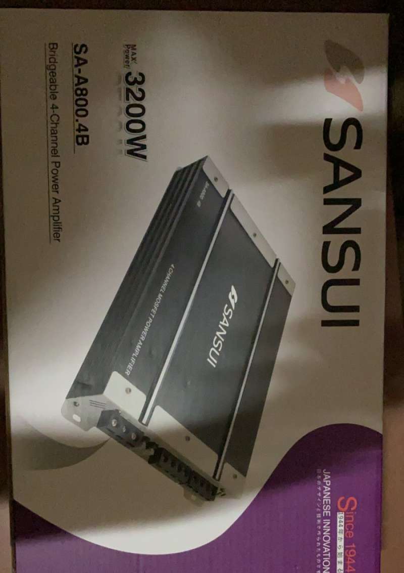 Promo Power 4 chanel sansui sa 800.4B Diskon 11% di Seller Fasabakhul ...