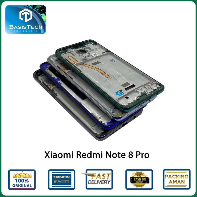 Jual FRAME TATAKAN LCD XIAOMI REDMI NOTE 8 PRO ORIGINAL QUALITY di ...