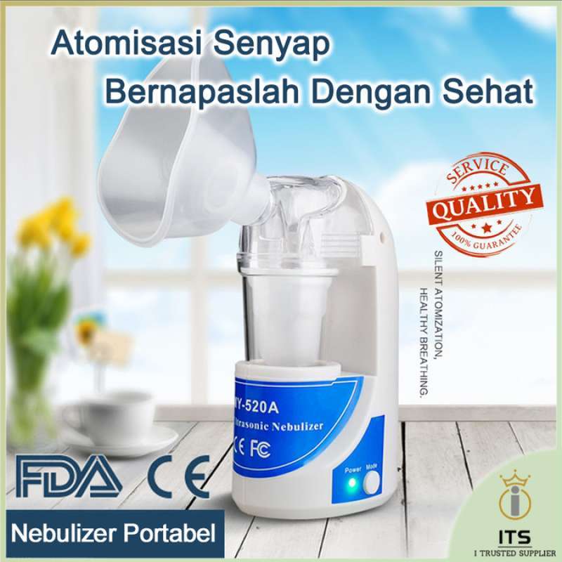 Promo Inhaler Nebulizer Alat Terapi Pernafasan Asma Anak Lansia Sehat ...