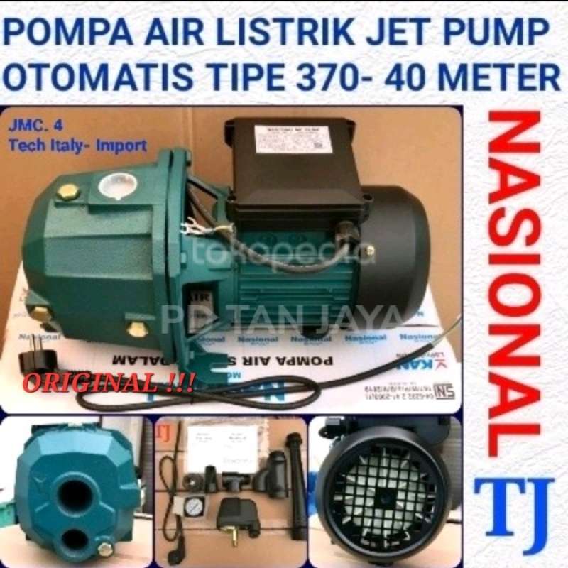 Promo pompa air jet pump tipe 370 - 40 meter Shimizu/Dabavon/Nasional ...